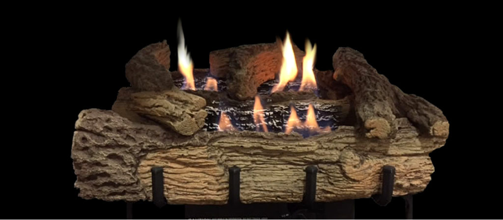 Everwarm Palmetto Oak Vent Free Gas Log Set – Dixie Products